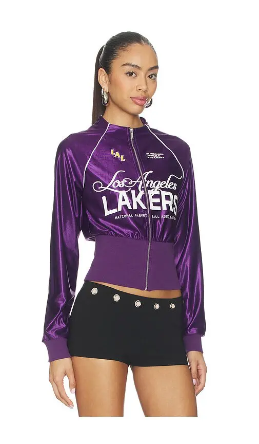 OFF SEASON Cropped Track Jacket - La Lakers