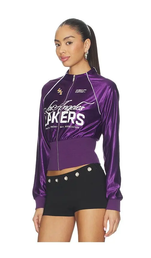 OFF SEASON Cropped Track Jacket - La Lakers