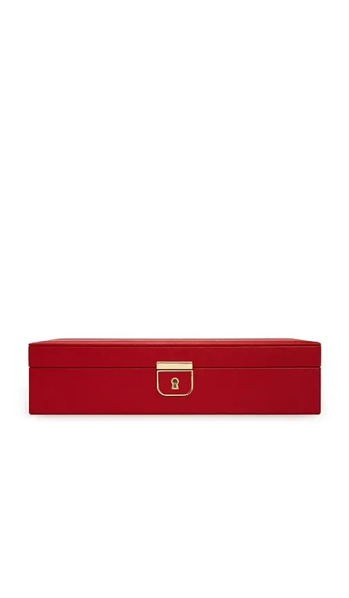 Wolf Palermo Medium Jewelry Box - Red