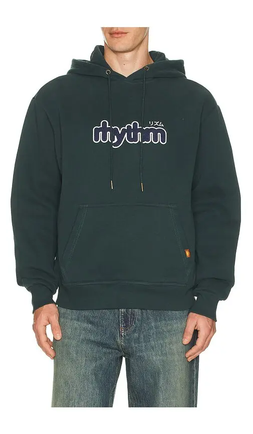RHYTHM Applique Fleece Hoodie