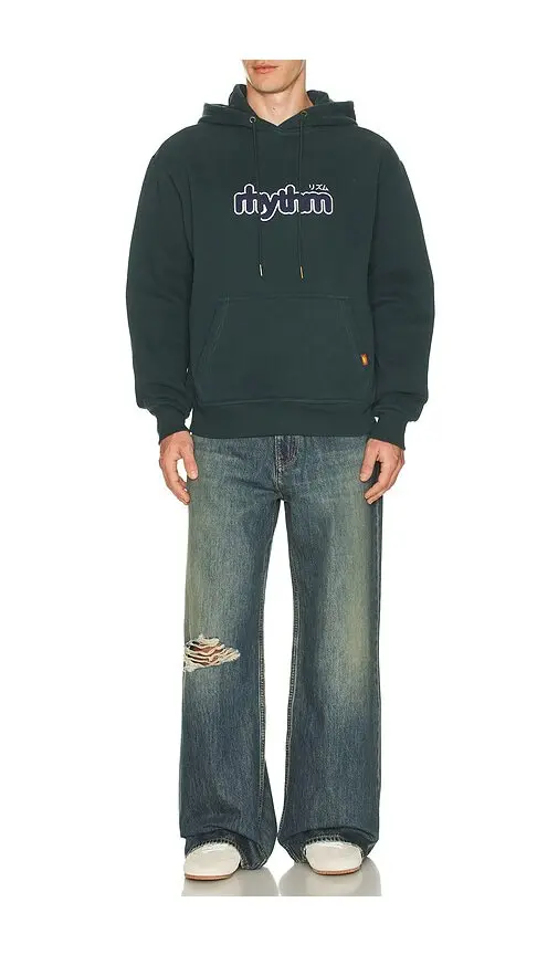 RHYTHM Applique Fleece Hoodie