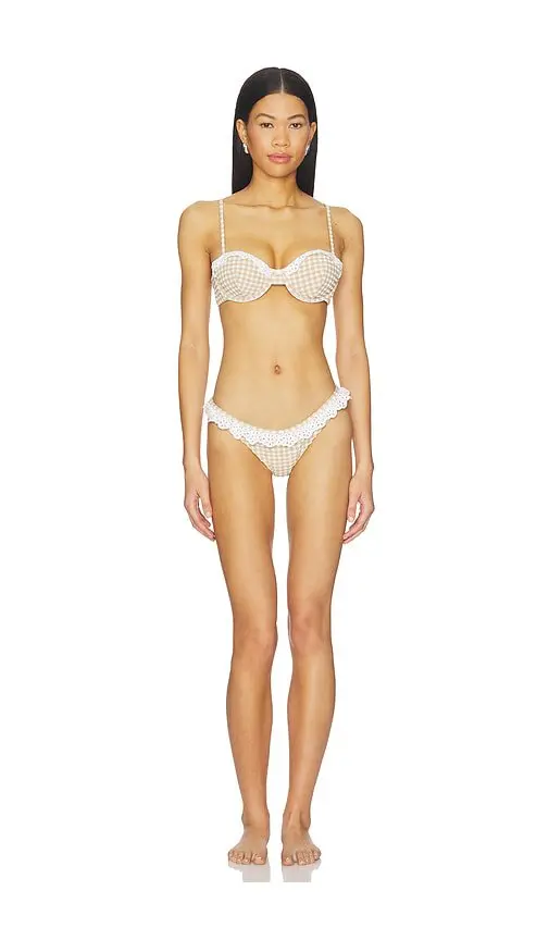 For Love & Lemons Vera Bikini Top