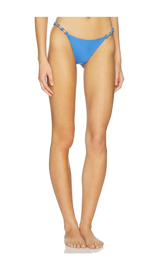 VIX PAULA HERMANNY Paula Full Bikini Bottom - Blue