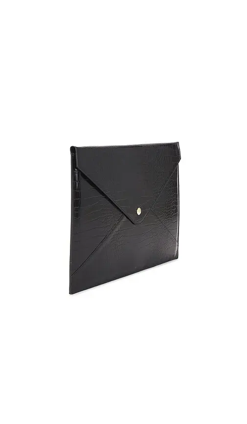HEAVEN MAYHEM Laptop Sleeve - Black Croc