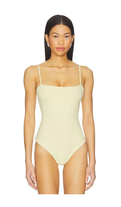 Susana Monaco String Bodysuit - Whipped Cream