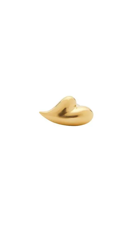 Jenny Bird Puffy Heart Ring - Gold