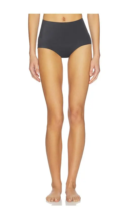 SKIMS Smoothing Intimates High-waisted Brief In Black - Onyx