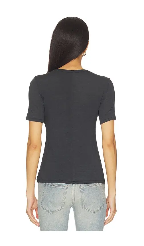 SKIMS Sheer Modal T-shirt - Onyx