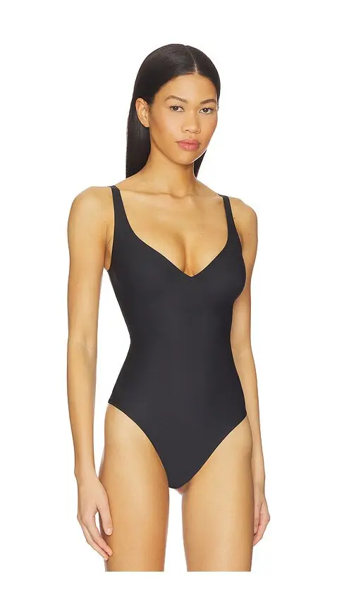 SKIMS Body Plunge Bodysuit - Onyx