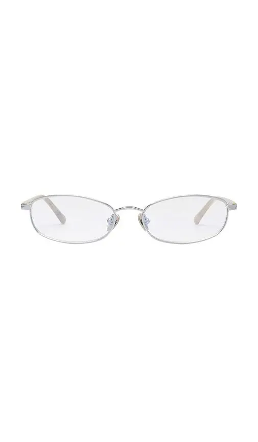 SHEVOKE Sumi Sunglasses - Silver Blue Light