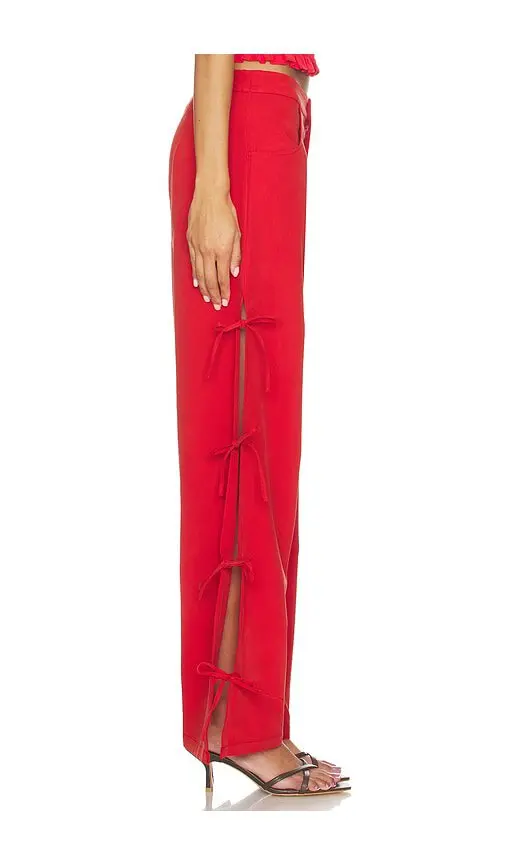 Lna Delia Tie Side Pant