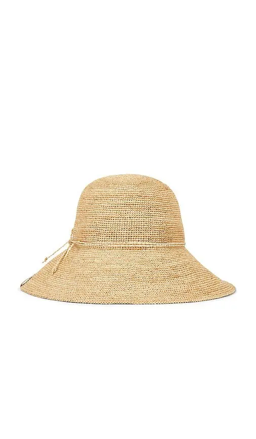 Rag & Bone Crochet Bucket Hat - Natural
