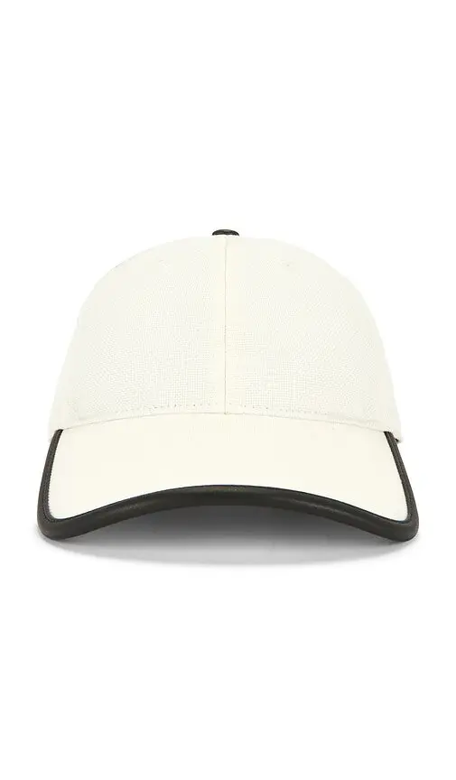 Rag & Bone Harlow Baseball Cap - Ivory