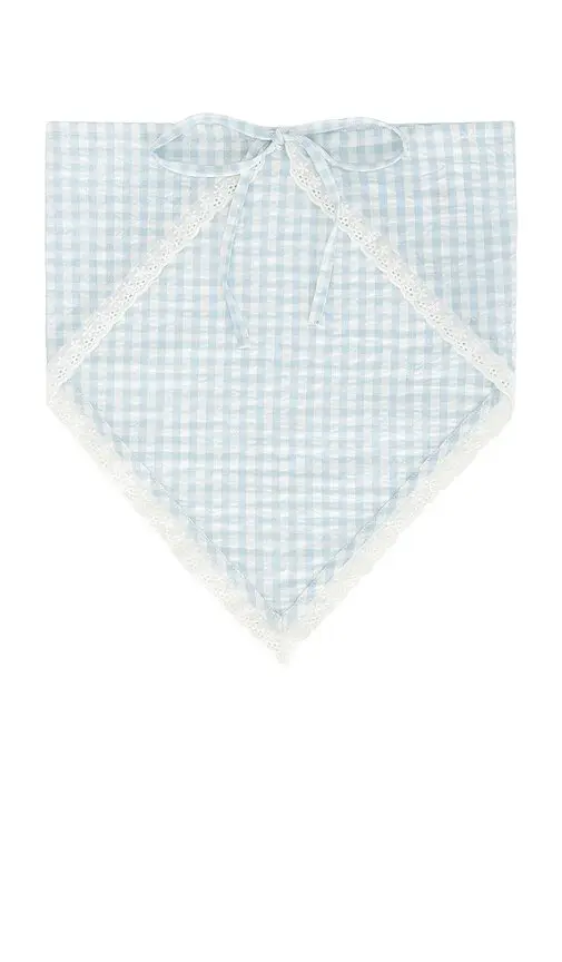 For Love & Lemons Bradford Gingham Headscarf