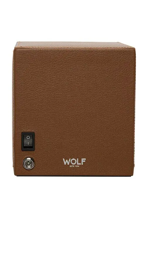 Wolf Cub Single Watch Winder With Cover