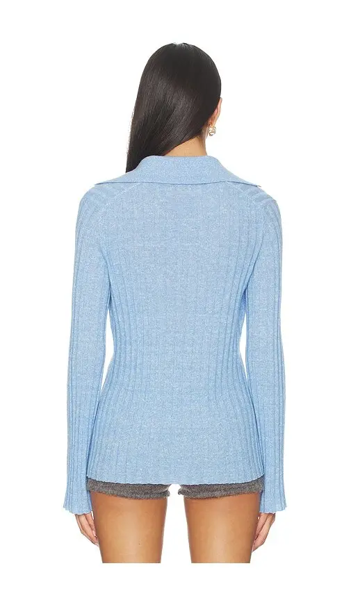 Guest In Residence Ribbed Cardigan