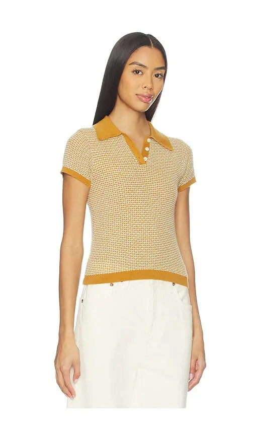 Guest In Residence Pique Shrunken Polo