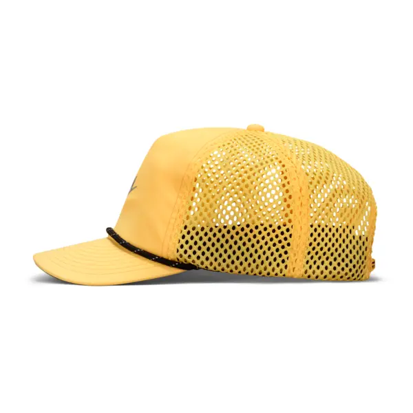 Nike Pro Dri-fit Unstructured Swoosh Run Cap - Yellow