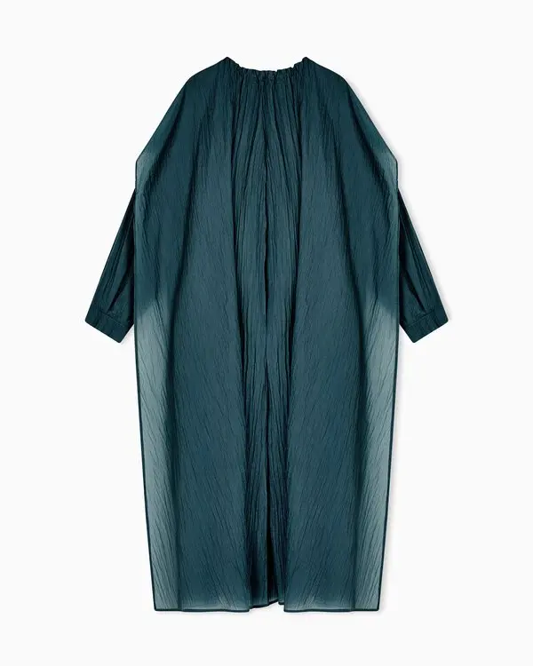 Giorgio Armani Crinkle Nylon Trench Coat