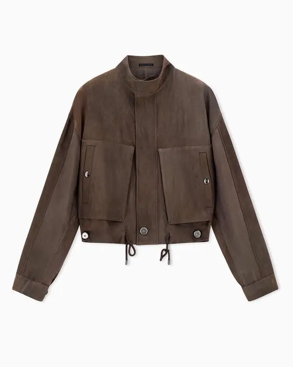 Giorgio Armani Iridescent Viscose Blouson