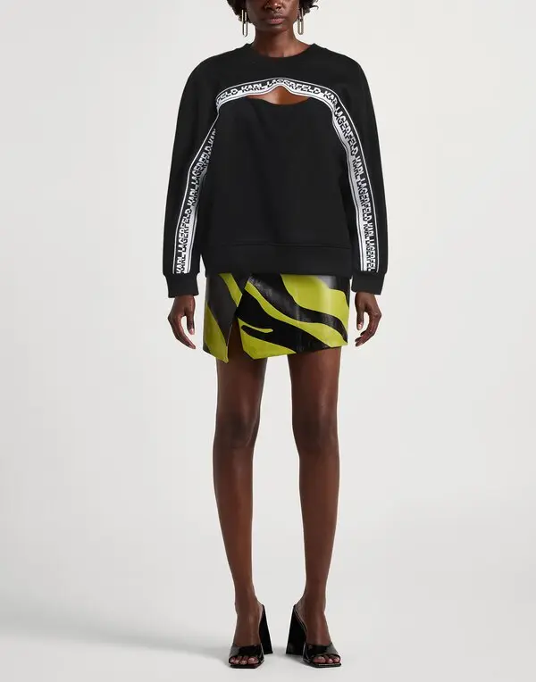 Karl Lagerfeld Sweatshirt In Viscose And Polyurethane