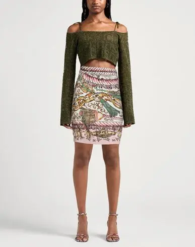 Moschino Couture Mini Skirt - White