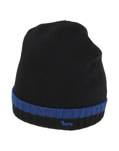 HARMONT & BLAINE Wool And Cashmere Beanie - Black