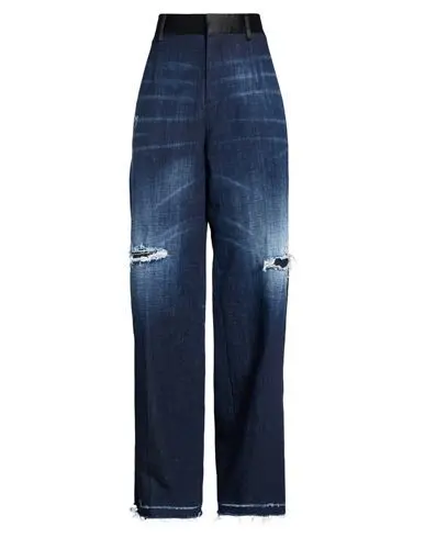 Dsquared2 Wide-leg Jeans With Appliqués