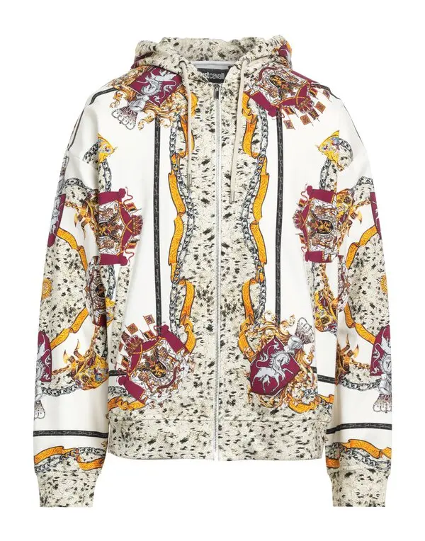 Just Cavalli Cotton Fleece Sweatshirt