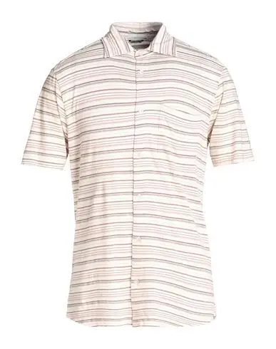 DANIELE ALESSANDRINI Shirt Size Viscose, Cotton - Ivory