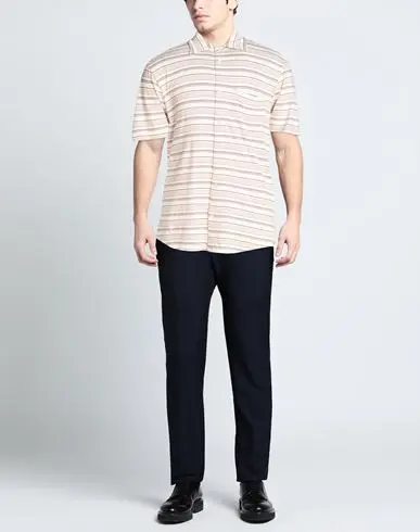 DANIELE ALESSANDRINI Shirt Size Viscose, Cotton - Ivory