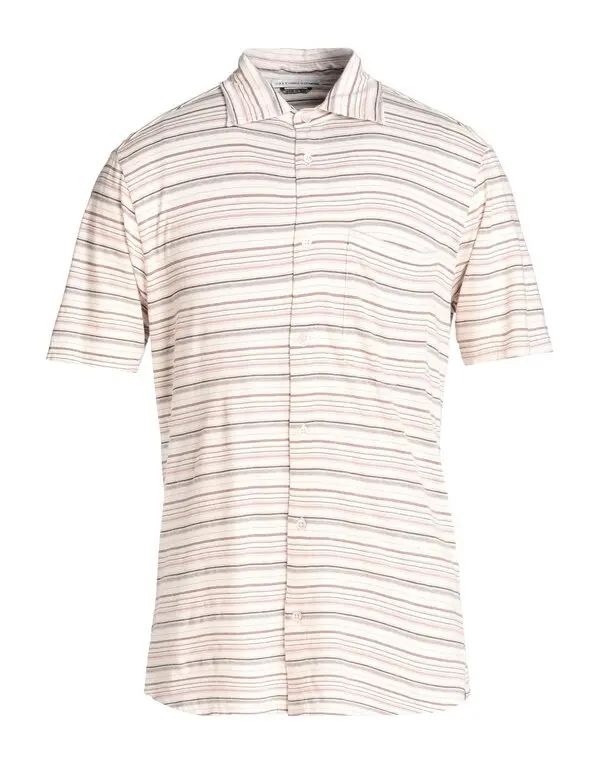 DANIELE ALESSANDRINI Shirt Size Viscose, Cotton - Ivory