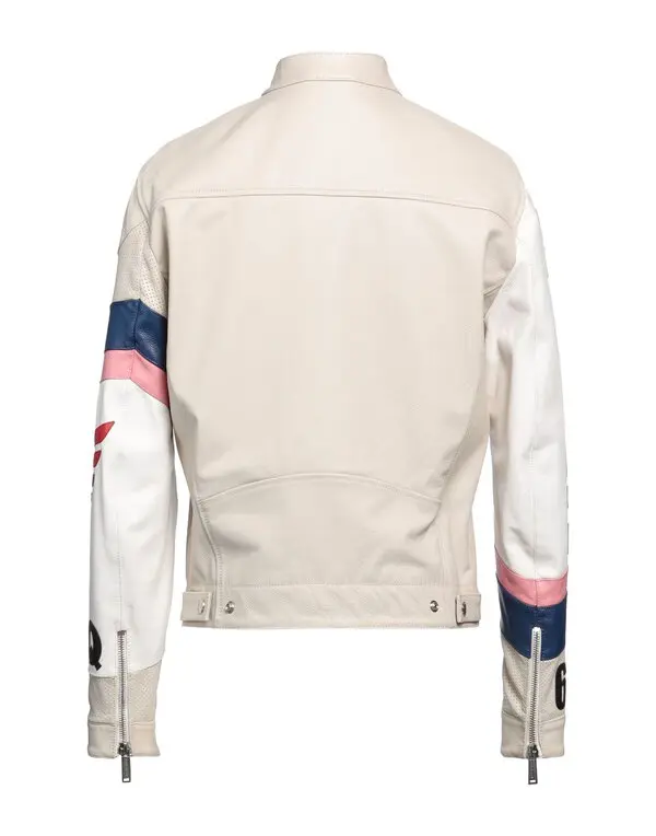 Dsquared2 Leather Biker Jacket