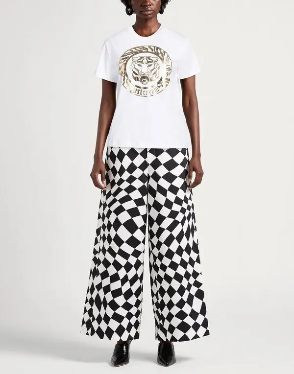 Just Cavalli T-shirt With Logo - White