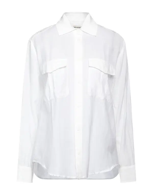 Zadig&Voltaire Cotton And Viscose Blend Safari Shirt