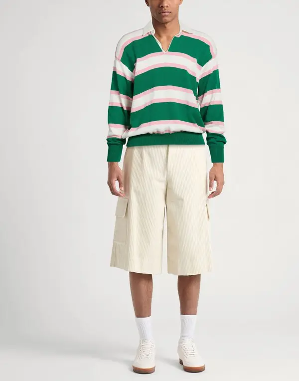 ROBERTO COLLINA Striped Cotton Sweater