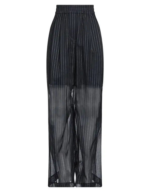 Brunello Cucinelli Wide-leg Pinstriped Pants