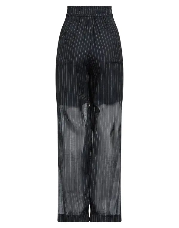 Brunello Cucinelli Wide-leg Pinstriped Pants