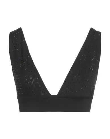 8PM Crop Top With Appliqués And Crystals