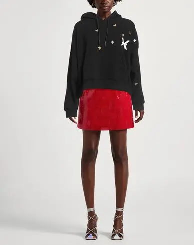 RICHMOND X Hooded Sweatshirt With Metallic Detailing