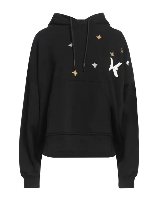 RICHMOND X Hooded Sweatshirt With Metallic Detailing