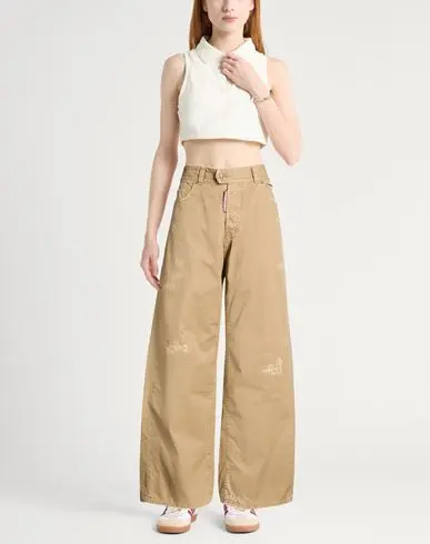 Dsquared2 Wide-leg Cotton Pants