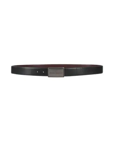 Armani Exchange Cow Leather Belt - Grey