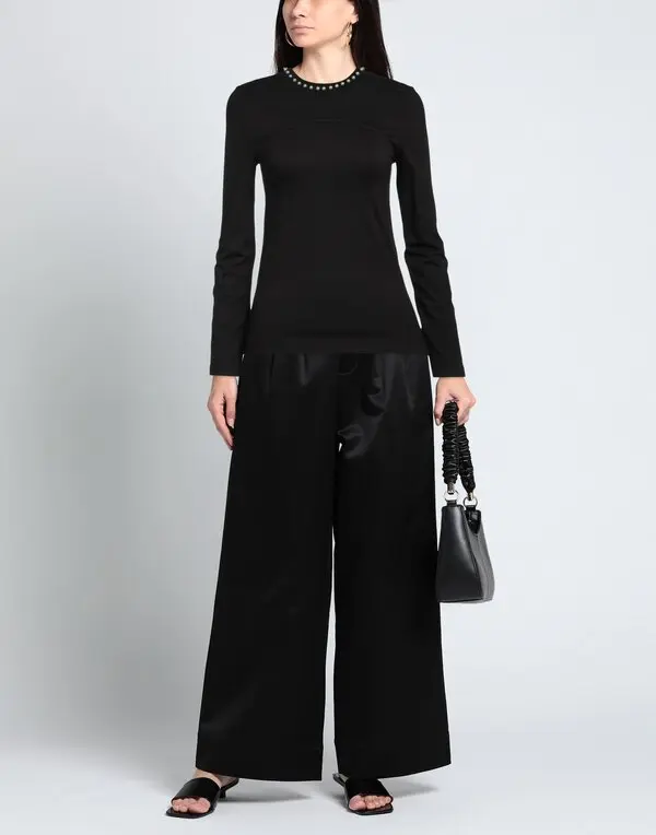 Karl Lagerfeld T-shirt In Viscose And Elastane With Bead Detail