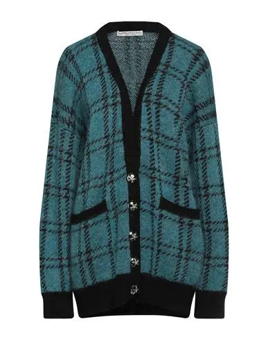 Alessandra Rich Checked V-neck Cardigan