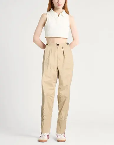 Dsquared2 Tapered Gabardine Pants - Beige