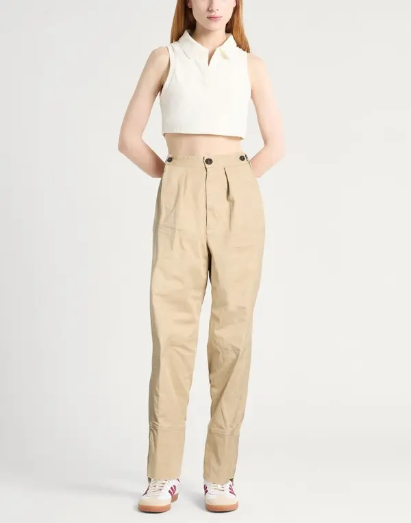 Dsquared2 Tapered Gabardine Pants - Beige