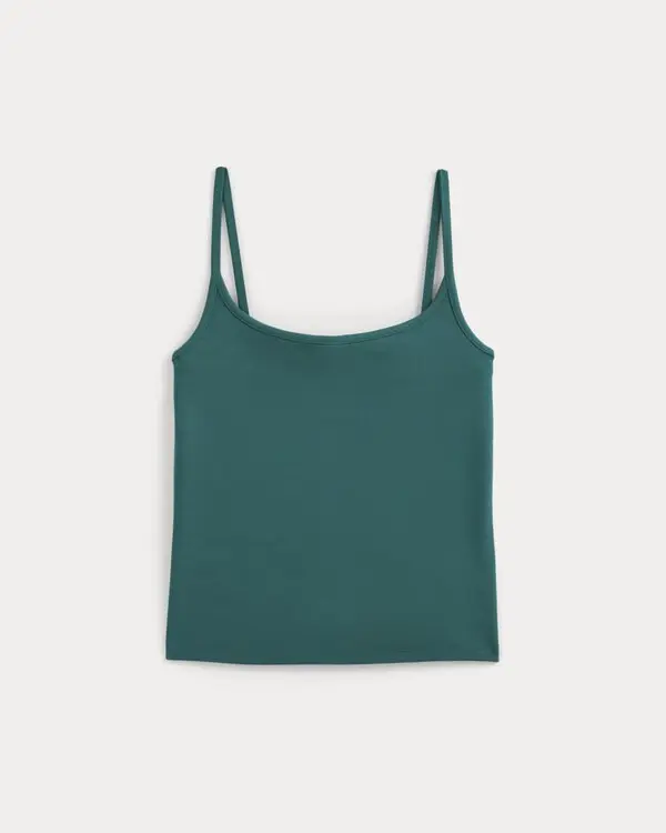 Everlane Scoopneck Cami Top - Everglade