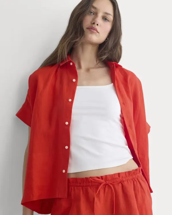 Everlane Linen Boxy Shirt