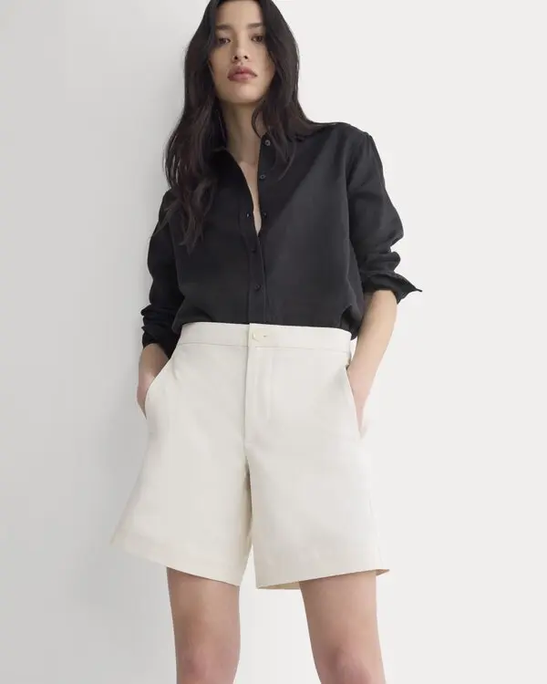 Everlane Tailored Side-panel Shorts - Birch